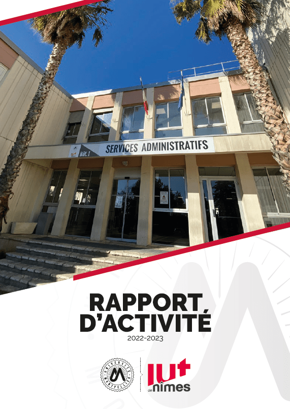IUT de Nîmes 2022-2023 activity report - IUT de Nîmes